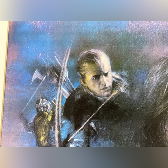 Haiyan | Art | Haiyanoriginal Signed Litho Lord Of The Rings | Poshmark